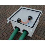 Drawpit Chamber 650 x 650 x 506mm complete with Composite Cover B125 ...