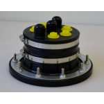 Cable Entry Bulkhead suitable for 4" (110mm) Duct CTB-7450B