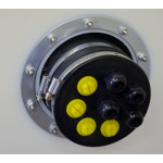 Cable Entry Bulkhead suitable for 4" (110mm) Duct CTB-7450BM